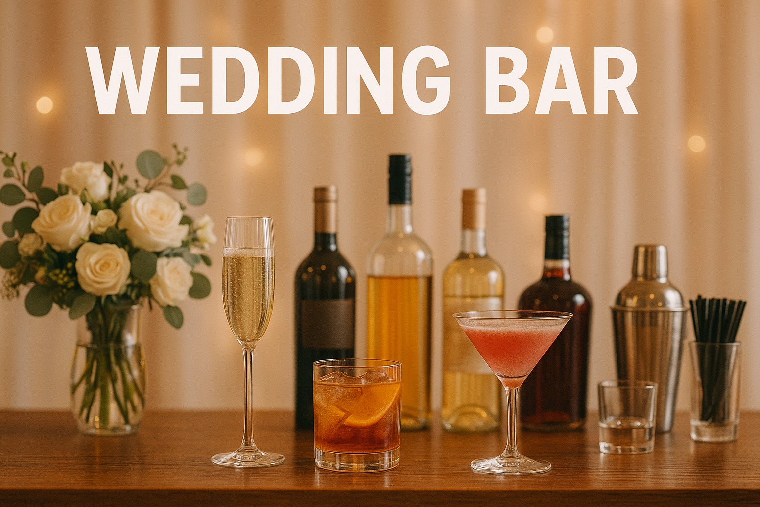 The Art of a Budget-Friendly Yet Memorable Wedding Bar - Bar Baraati