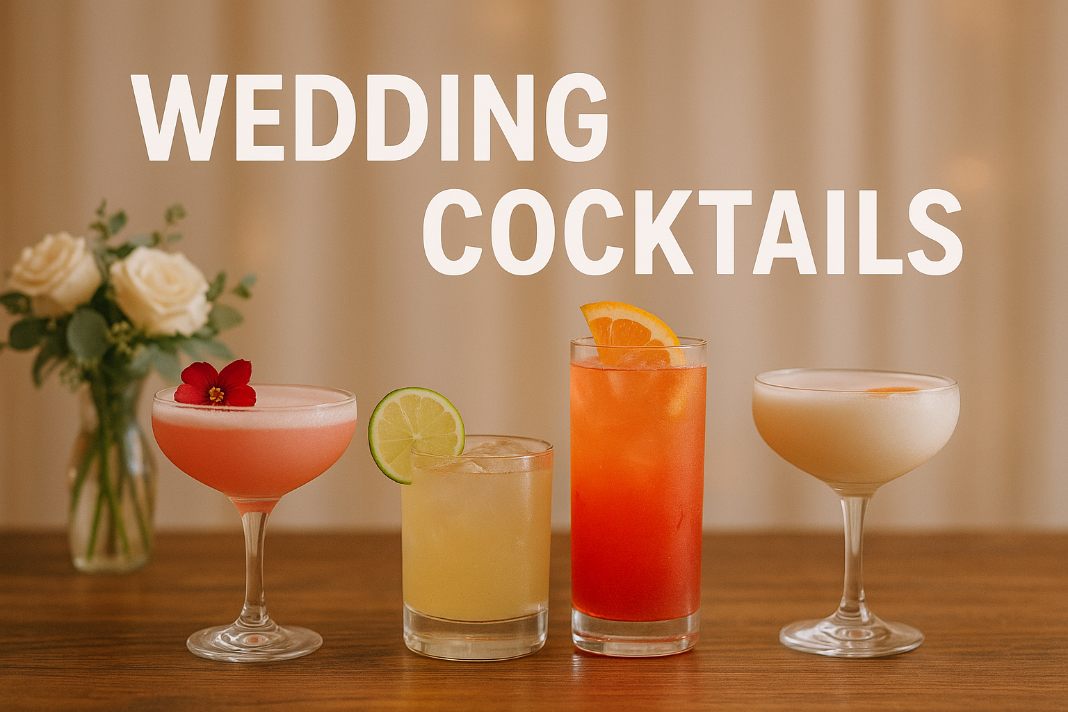 5 Must-Try Wedding Cocktails Curated by Experts - Bar Baraati
